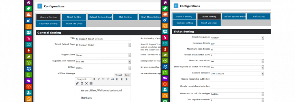 Features - JS Help Desk