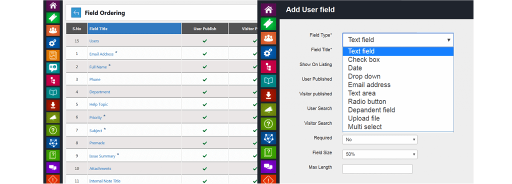 Features - JS Help Desk